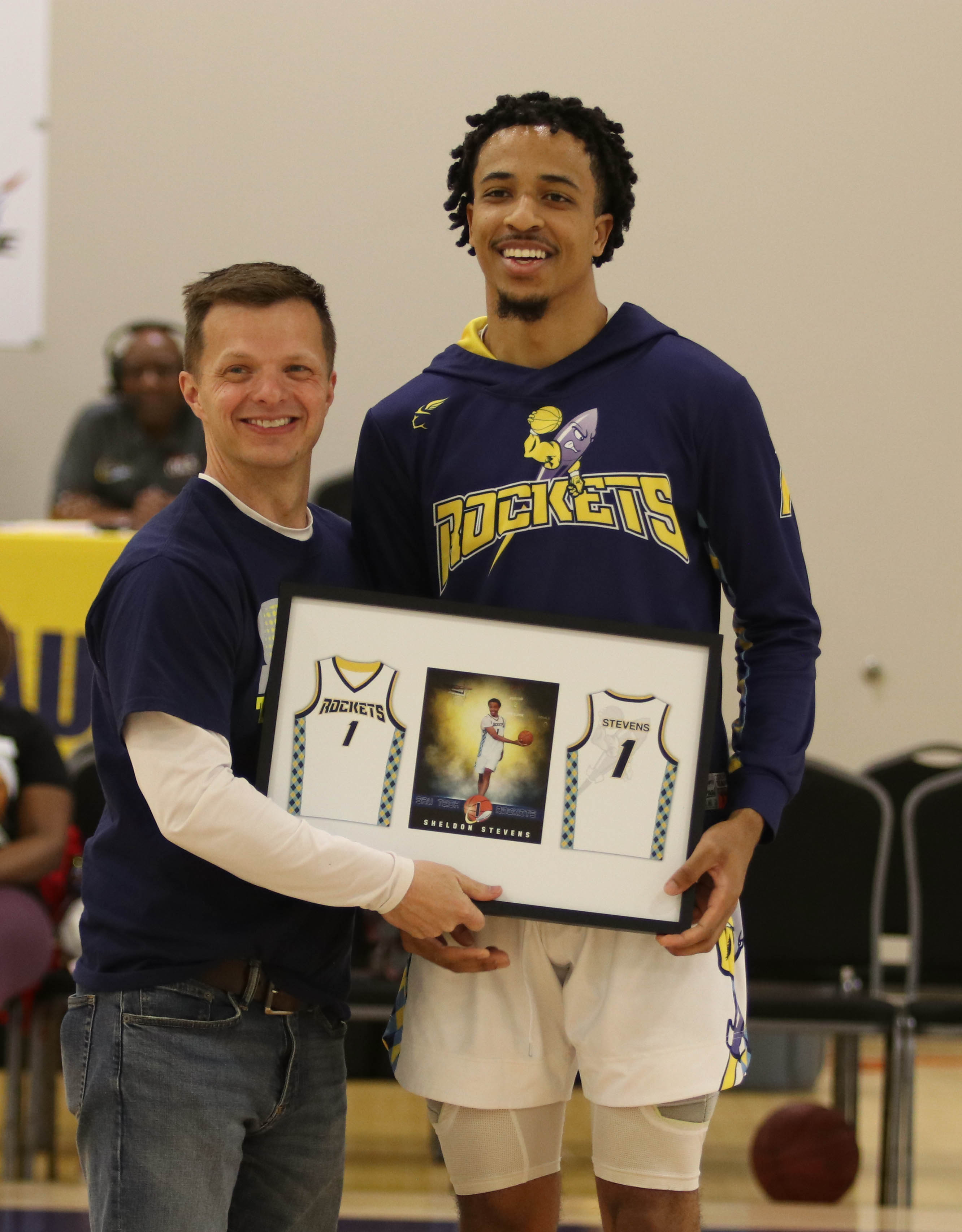 Stevens Named MVP for the Second Time | SAU Tech Rockets