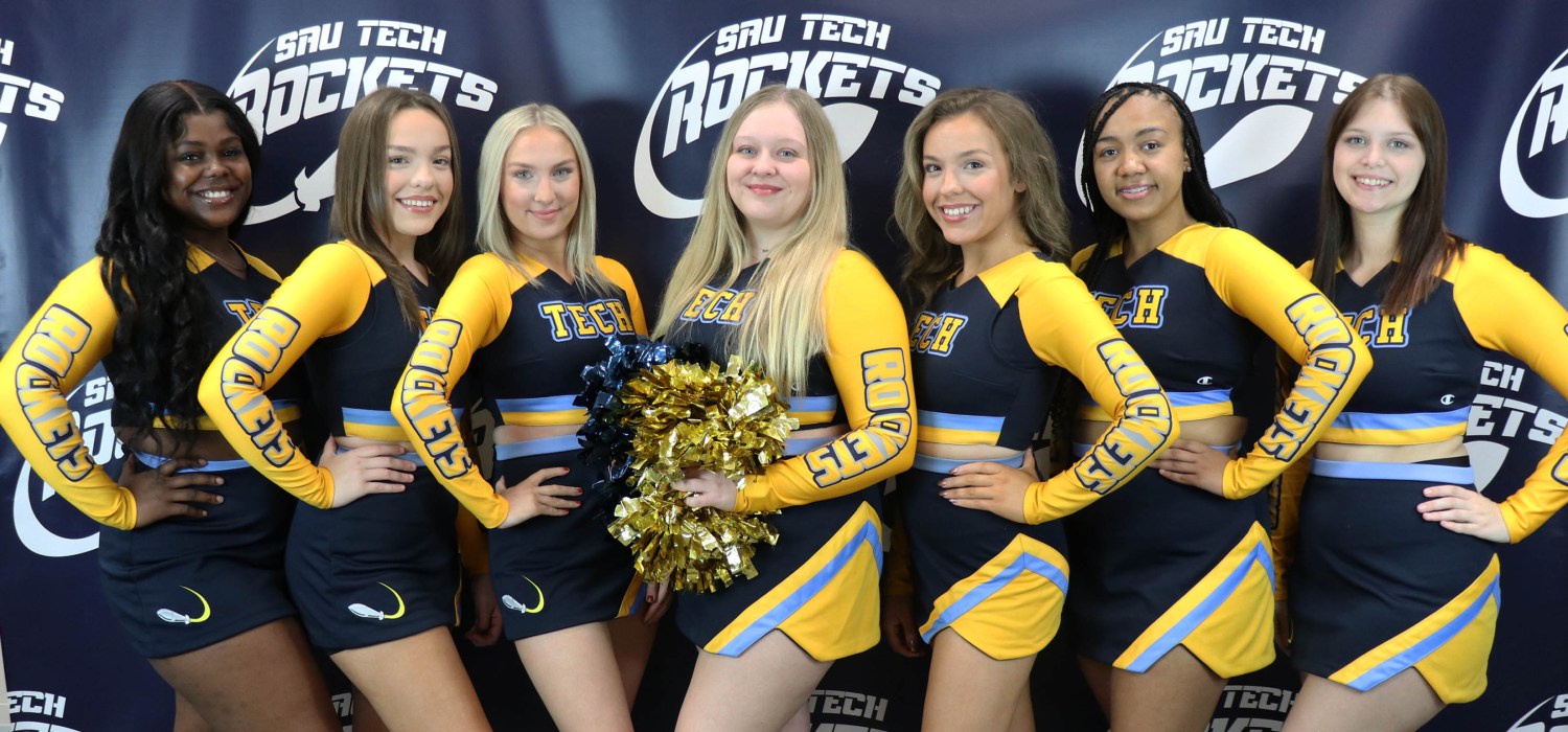 Cheer Group 2023-24 | SAU Tech Rockets
